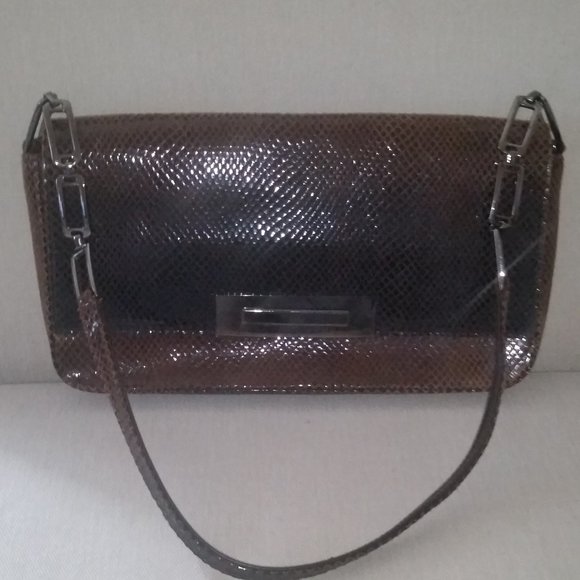 Stuart Weitzman | Bags | Stuart Weitzman Brown Soft Leather Bag Euc ...